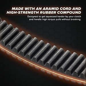 SuperATV Heavy-Duty Extreme Badass Drive Belt for Polaris RZR PRO XP/PRO XP 4 (2020) - Smooth Engagement - Replaces OEM Part # 3211202/3211227