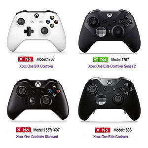 Elite Controller Replacement Thumbsticks,6 in 1 Swap Magnetic Joysticks for Xbox One Elite Controller Series 2 (Model 1797)