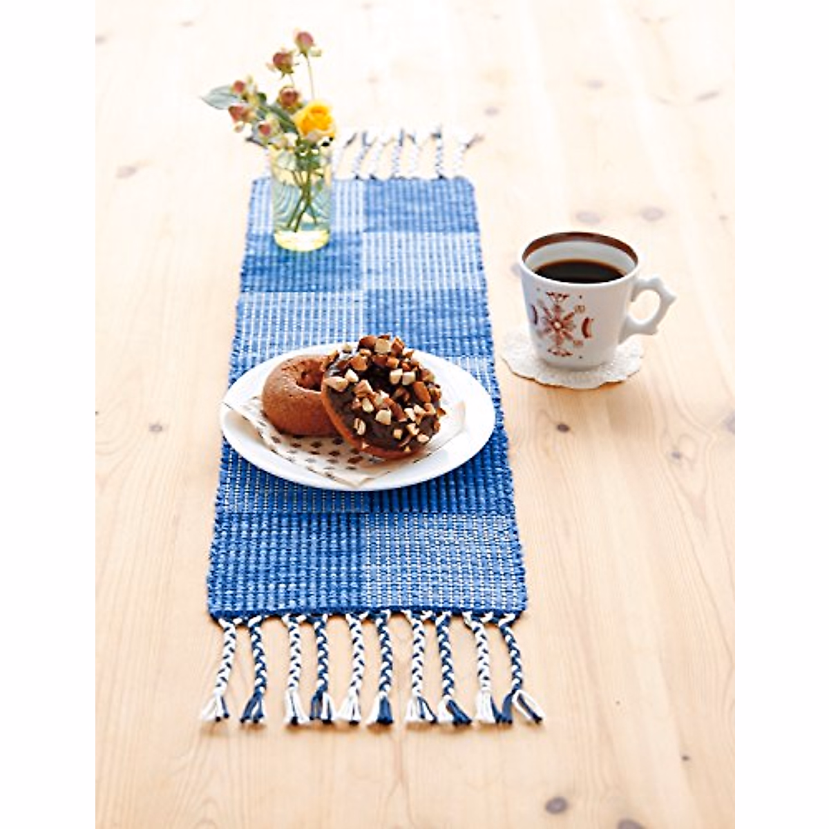 Clover Handloom "Bloom" 20 Feather Sawkou 15.7 inches (40 cm)