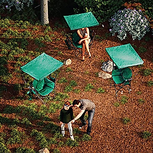 ARROWHEAD OUTDOOR Portable Folding Swinging Hammock Camping Chair, Removable Canopy, Perfect for Stargazing, Cup Holder, Storage Pouch, Carrying Bag Included, Supports up to 300lbs, USA-Based Support