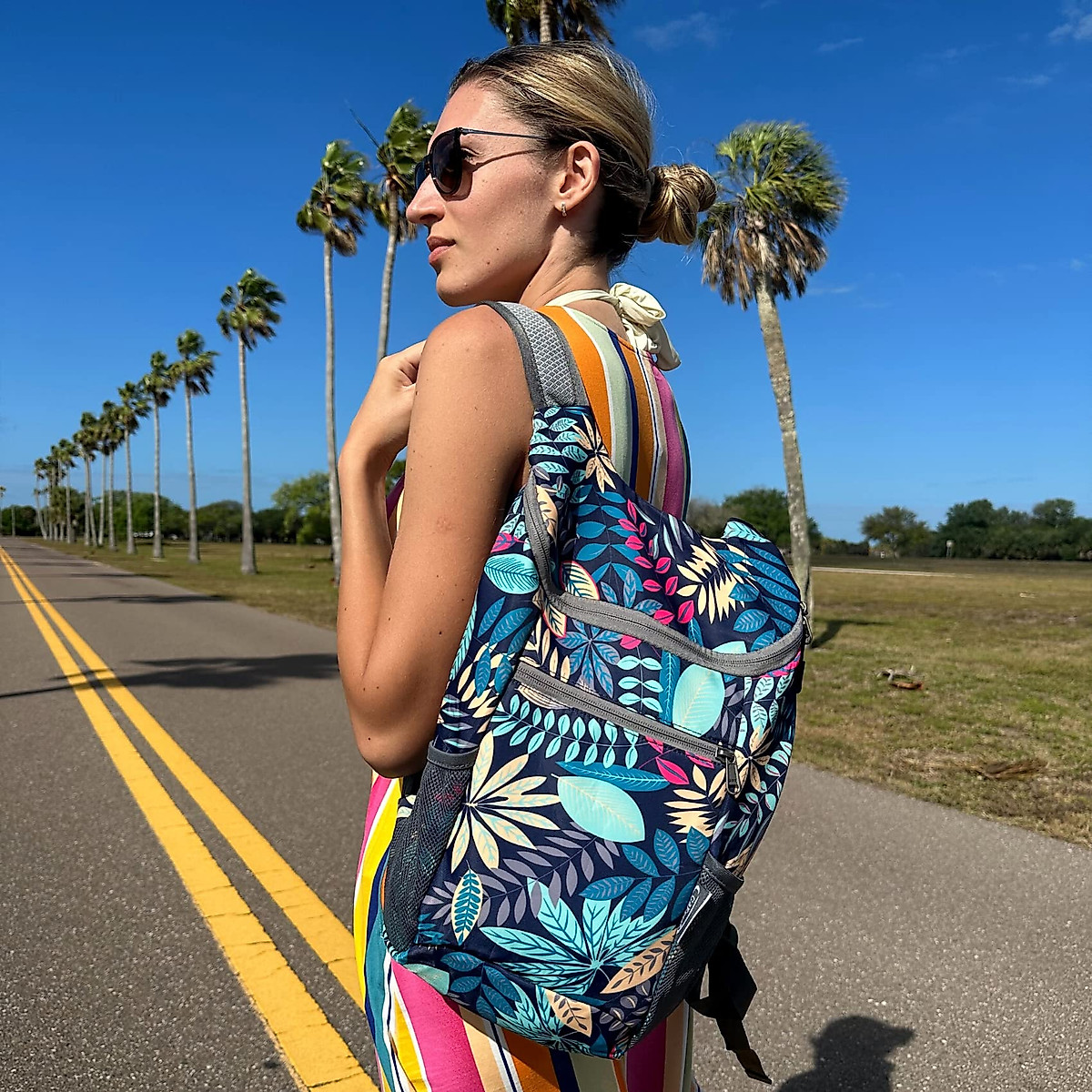 G4Free Lightweight Packable Hiking Backpack for Men Women Small Hiking Daypacks Foldable Shoulder Pack Casual Outdoor Bag 11L