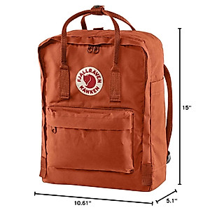 Fjallraven, Kanken Classic Backpack for Everyday, Rowan Red