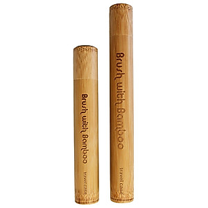 Bamboo Toothbrush Travel Case - Adult