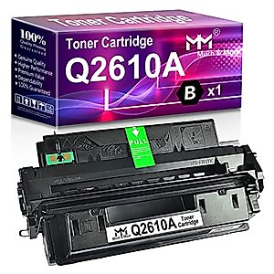 MM MUCH & MORE Compatible Toner Cartridge Replacement for Q2610A 10A 2610A for Laserjet 2300L 2300N 2300D 2300 2300DN 2300DTN Printers (1-Pack, Black)