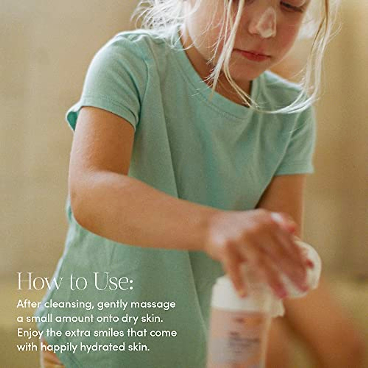 Evereden Kids Face Wash: Cool Peach, 3.4 fl oz. | Plant Based and Natural Kids Skin Care | Non-toxic and Organic Ingredients | Multi-Vitamin Skin Care for Kids