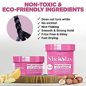 Esha Slick N Slay Braiding Gel (17 Oz., MELON)