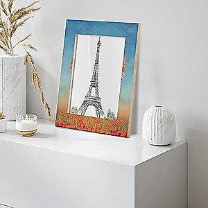 POFATO Tree Red Heart11x14 Picture Frame Wood Photo Frame for Tabletop Display Wall Mount Picture Frame Display 11 x 14 Inch Photo Wall Decor Home Gift Frames