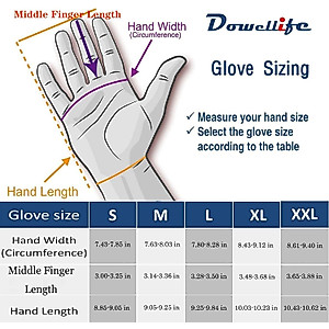 Dowellife Level 9 Cut Resistant Glove Food Grade, Stainless Steel Mesh Metal Glove Knife Cutting Glove for Butcher Meat Cutting Oyster Shucking Kitchen Mandoline Chef Slicing Fish Fillet (Medium)