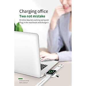 Charger for Apple Watch, Travel Car Charger, Portable USB Wireless Magnetic Fast Charging Compatible with for Apple Watch Series SE 8 7 6 5 4 3 2