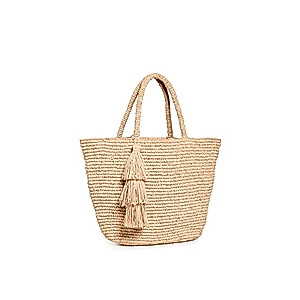 Mar Y Sol Women's Juliana Tote, Natural, Tan, One Size