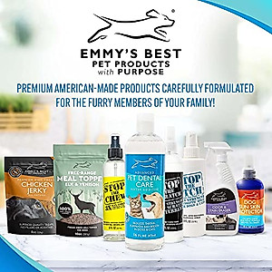 EBPP Advanced Pet Dental Care Water Additive - Premium Cat & Dog Dental Care and Dog Breath Freshener - No Brush Formula Tartar & Plaque Remover for Dogs Teeth
