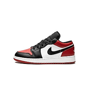 Jordan Youth Air 1 Low GS 553560 612 Bred Toe - Size 5Y