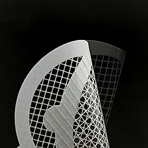 Disposable Hair Catcher MEETOOT 20PCS Round Disposable Household Sink Filter Floor Drain Strainer Shower Cover Shower Drains Mesh Stickers for Bathroom and Kitchen, 110mm Disposable Shower Drain