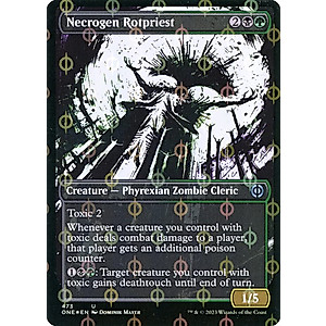 Magic: the Gathering - Necrogen Rotpriest (473) - Compleat - Foil - Phyrexia: All Will Be One