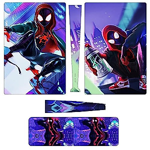 Stickers for PS5 Digital Edition Anime Vinyl Console and Controller Skin,Wrap for Play-Station 5 Accessories Cover Skin,Compatible with Play-Station 5 Style L