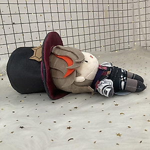 SSJTBEZX Genshin Lyney Plush Toys Doll Lovely Pillow Christmas New Year Birthday for Kids Gifts Soft Doll 23 cm/9.0 inch