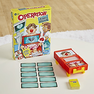 Hasbro Gaming Operation X-Ray Match Up Board Game for 2 or More Players, Matching Game for Kids Ages 4 and Up, with Lights and Sounds
