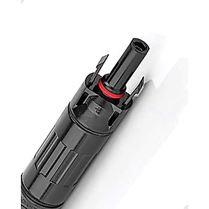 5 PCS PV Solar Panel Connector Male/Female 10A Built-in Diode Solar Wire Connectors Waterproof Anti-backflow