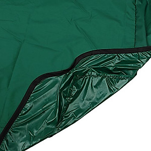 dDanke Patio Swing Cushion Cover Swing Seat Cover Replacement for 3 Seat Swing Chair Dustproof Protection 150X50X10CM, Cover Only (Green)