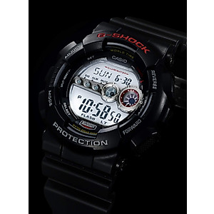 Casio G Shock Men's GD-100-1ACR G-Shock Digital Display Quartz Black Watch