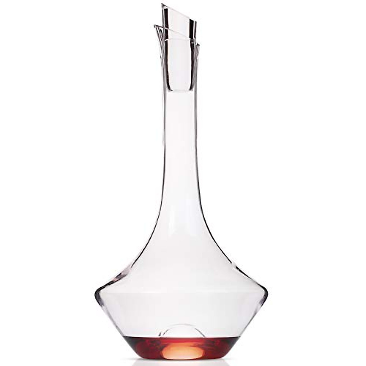 BTaT- Wine Decanter with Stopper, Hand Blown Crystal Glass, Wine Accessories, Wine Carafe, Wine Gift, Wine Aerator, Red Wine Decanter, Wine Air Aerator