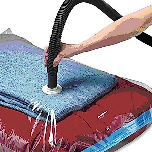 4 PACK JUMBO / Extra Large Space Saver Vacuum Seal Storage Bags Combo Deal