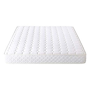 Best Price Mattress 8 Inch Tight Top Pocket Spring Mattress - Motion Isolation Individually Encased Pocket Springs, Comfort Foam Top, CertiPUR-US Certified Foam, Queen, White