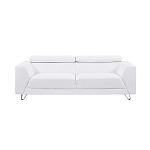 Global Furniture Pluto Sofa, White