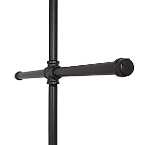 Industrial Pipe 4-Way Clothing Rack by William Robert's Vintage