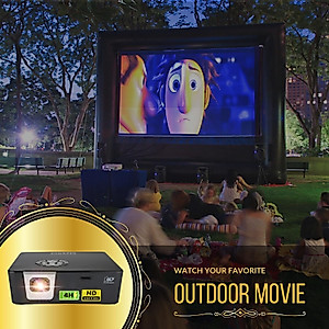 AAXA Technologies HP-P6X-01 DLP Projector - 16:9 - Black, Gray