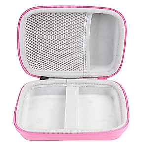 Baval Hard Carrying Case Replacement for Label Maker Machine NiiMbot D11 D110 Portable Wireless Bluetooth Label Printer (Pink)