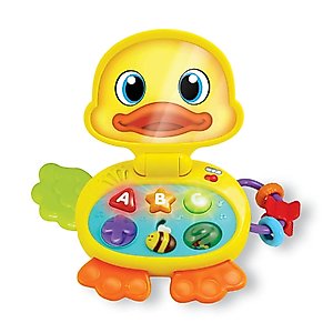Little Virtuoso Enviro Mental Toy Flip Duck Laptop