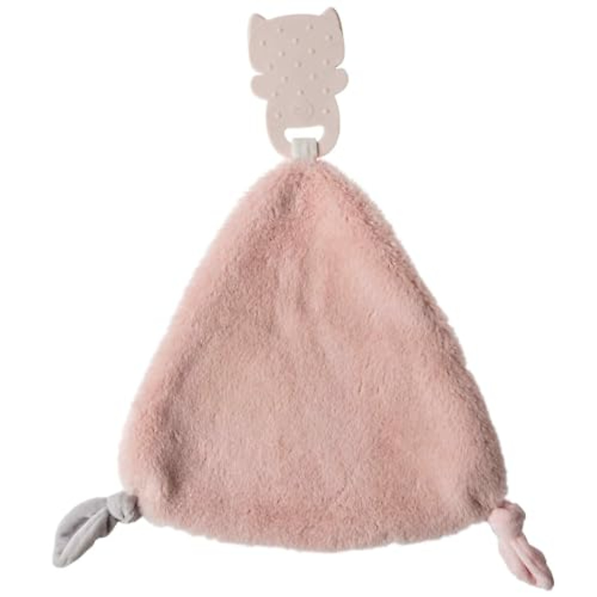 Mary Meyer Chewy Crew Soothing Baby Teether Lovey, 10-Inches, Kitty