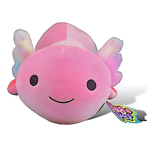 Kellytoy Hug-A-Pet 22 Inch Cressida Pink Axolotl - Valentine’s Edition 2023