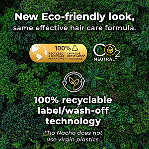 Tio Nacho Anti Hair Loss Thickening Volume Filler Shampoo with Royal Jelly & Rosemary, Volumizing & Body-Boosting Hair Care, 14 Fluid Ounces