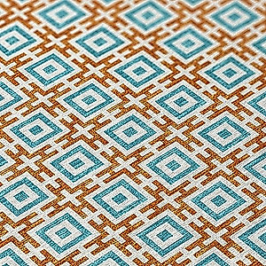 Dalyn Rugs Indoor/Outdoor Marlo MO1 Orange Washable 8' x 10'