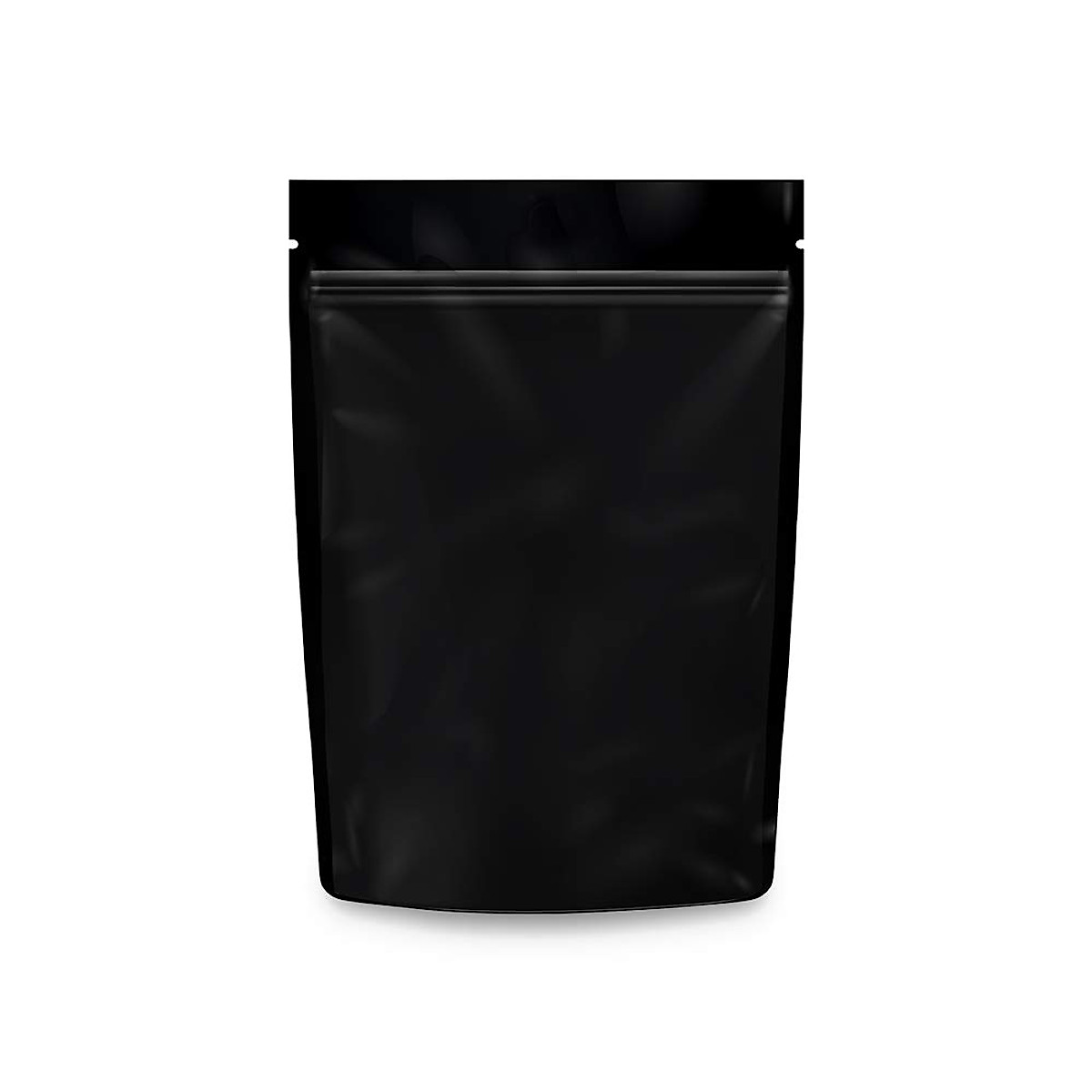 Loud Lock Mylar Bags Smell Proof -1000 Count (Black, 1/8 Ounce 5.25"x3.75") - 6mil Thickness Packaging Bags - Mylar Bags For Food Storage - Resealable Bags