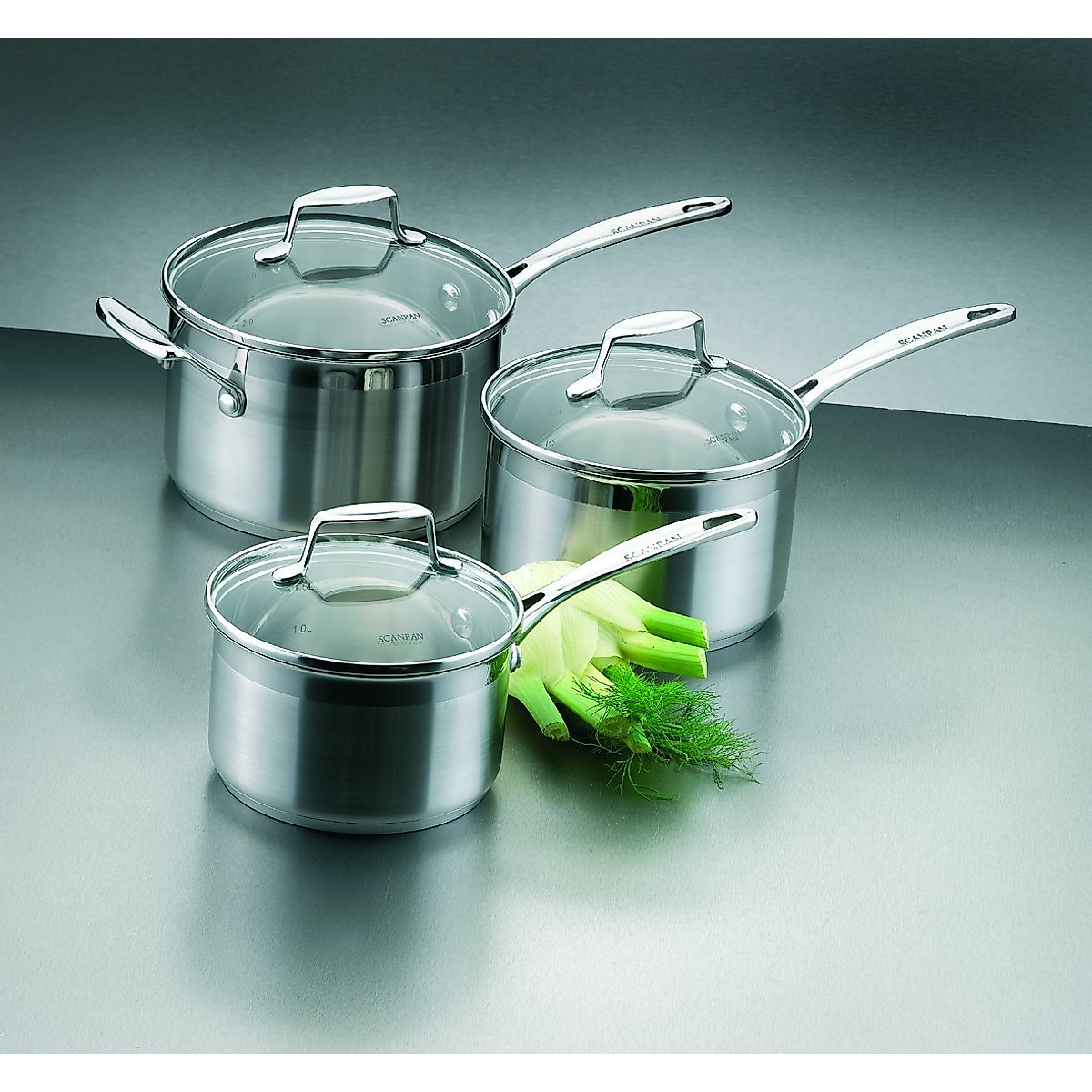 SCANPAN Impact 2 Qt. Saucepan with Lid