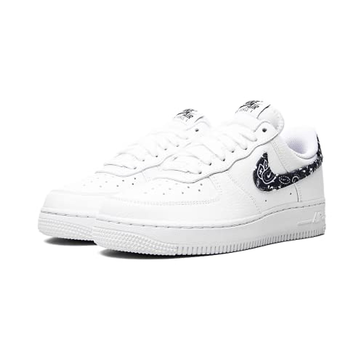 Nike Womens WMNS Air Force 1 Low '07 DH4406 101 Black Paisley - Size 6W