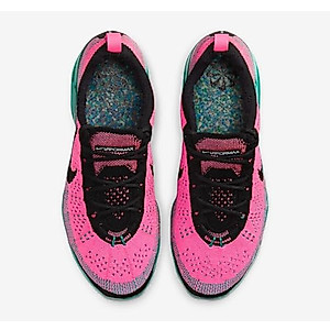 Nike Air Vapormax 2023 Flyknit Women's Running Shoes (Clear Jade/Pink Blast/White/Black FN7182-335, US Footwear Size System, Adult, Women, Numeric, Medium, 10)