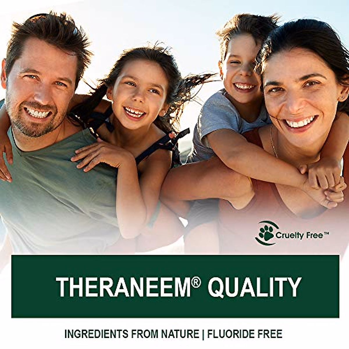 TheraNeem Tooth and Gum Powder | Supports Healthy Teeth and Gums with Probiotics, Vitamin D | Mint, 40 Grams, 200 Uses