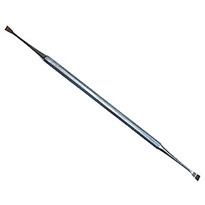 Mars Coat King Stainless Steel Tooth Scaler for Dogs and Cats, Double Ended, Professional/Surgical Grade with Curved End