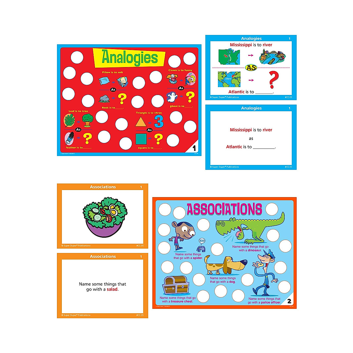 Super Duper Publications | Vocabulary Chipper Chat® Magnetic Game | Educational Learning Resource for Children | Magnetic Wand, Chips, and Game Boards |