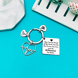 Xiahuyu CNA Thank You Gifts Certified Nursing Assistant Gifts Keychain CNA Graduation Gifts CNA Student Gifts CNA Appreciation Gifts CNA Leaving Gifts Christmas Birthday Retirement CNA Week Gifts