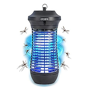 COBY Outdoor Bug Zapper 18W, Covers Half an Acre, Electric Bug Zapper