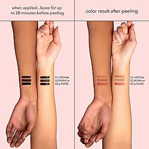 Sacheu Lip Liner Stay-N - Peel Off Lip Liner Tattoo, Peel Off Lip Stain, Long Lasting Lip Stain Peel Off, Infused with Hyaluronic Acid & Vitamin E, For All Skin Types - Bundle Pack of 3