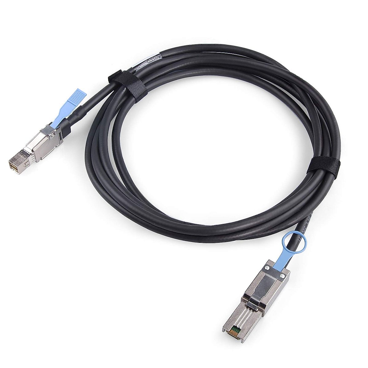 SFF-8644 to Mini SAS SFF-8088 HD Cable, 6Gbps External 26Pin SAS2.0 Hybrid Cable Attached SCSI for Raid Systems, DataCenter, Servers, Workstations and Desktops, 100-Ohm, 2-Meter(6.6-ft)