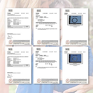 TOPIND 3 inch Aluminum Rings for Baby Slings and Baby Carrier, Sling Rings Wraps Carriers Durable Anodized Aluminum Rings Lead and Nickel Free, lab Tested for Strength and Safety (Rose Gold)