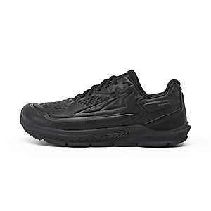 ALTRA Men Torin 5 Leather Trail Running Shoe, Black, 12