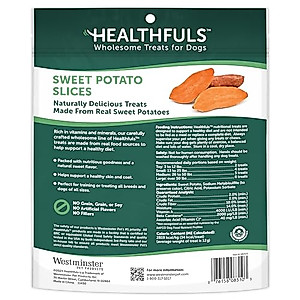 Healthfuls Sweet Potato Slices Dog Treats, 16oz